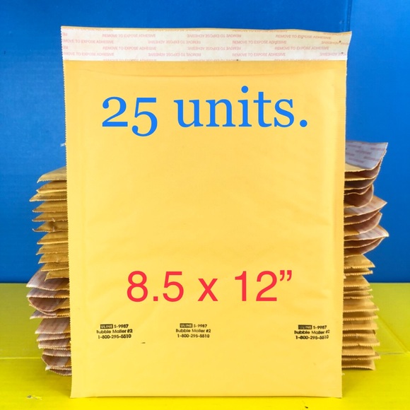 Uline | Office | Uline 85 X 2 Bubble Mailers 2 Gold Kraft Self Seal ...
